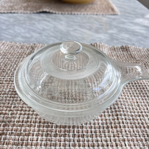 Pyrex | Dining | Vintage Pyrex Clear Glass Bowl With Lid 6 D | Poshmark